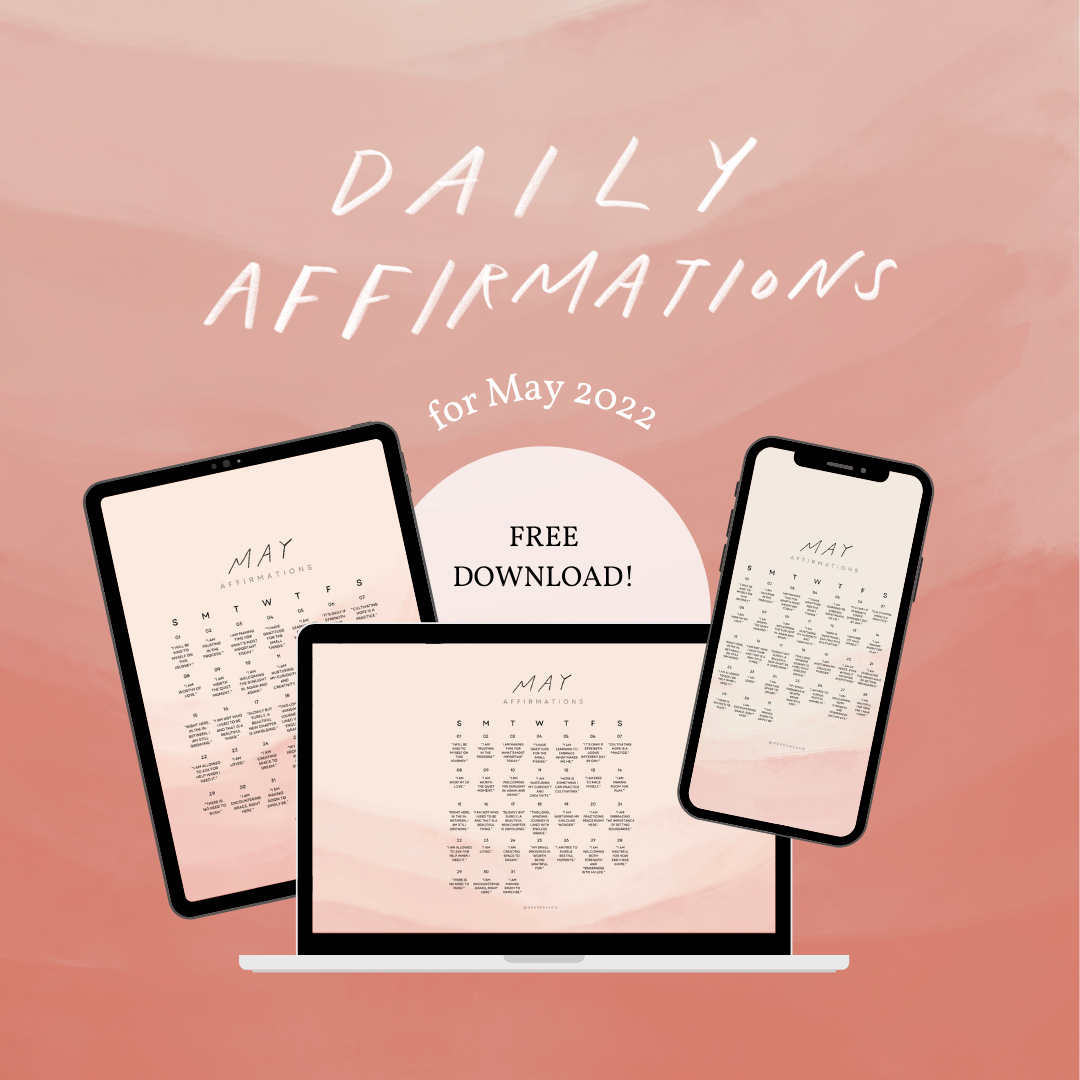 May 2022 Affirmations Wallpapers (Free Download) – Garden24