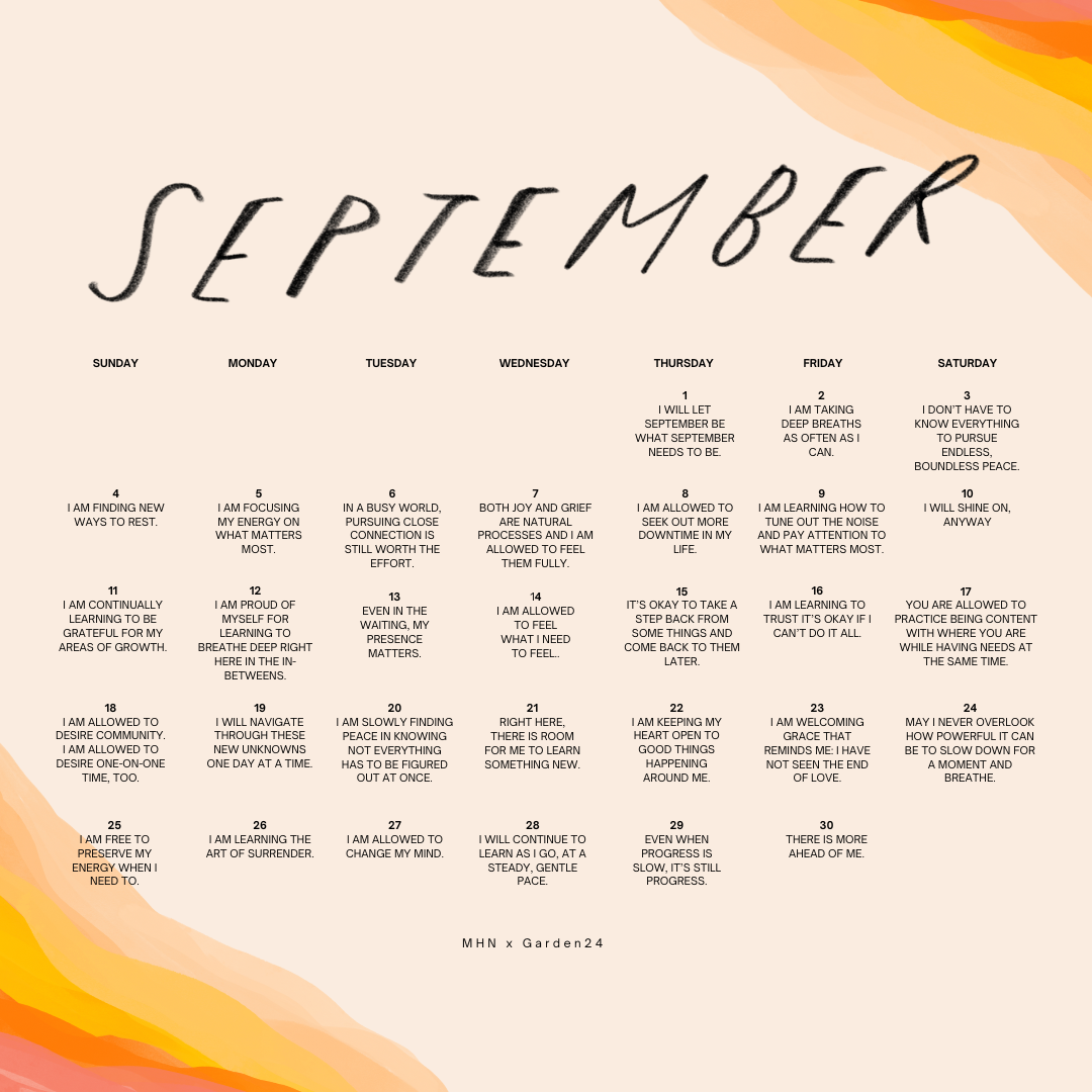September 2022 Affirmations Wallpapers by Morgan Harper Nichols for Ga ...